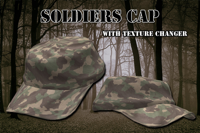 Second Life Marketplace - The Soldiers Cap - boxed
