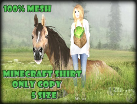 Second Life Marketplace - minecraft Shirt