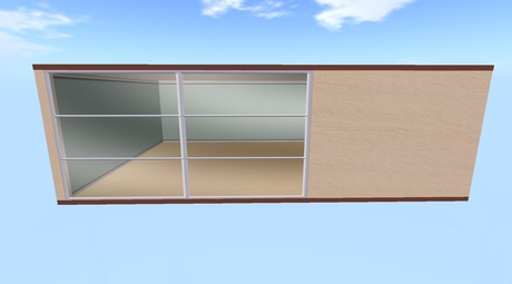 Second Life Marketplace - Simple skybox 5 prims green wall