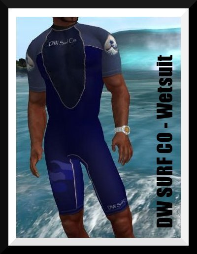 Second Life Marketplace - WETSUIT - Surf - Scuba - DW Surf Co
