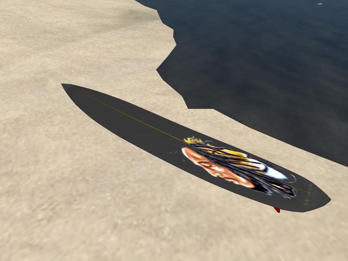 Second Life Marketplace - SurfAzz board RA1 - "IRON LION"