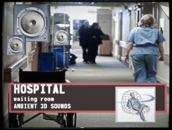 Second Life Marketplace - EPIC 3D AUDIO - Hospital Waiting Room / ER ...