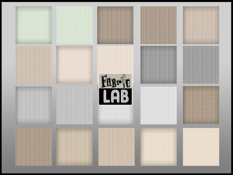 Second Life Marketplace - Fabric Lab Milano Twill Fabric Texture Set ...