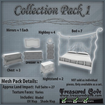 Second Life Marketplace - -TC- Collection Pack 1 Mesh