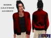 Second Life Marketplace - .:MooZ:. KEAN Mesh Mens Leather Jacket Red