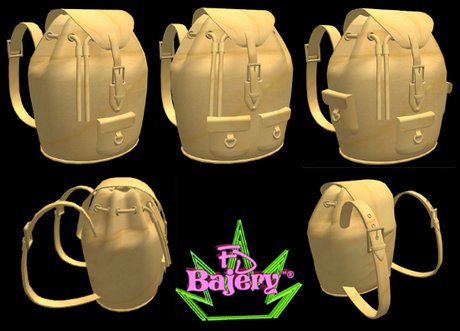 Second Life Marketplace - MEGA PACK 3 BACKPACKS SCULPTED + COMPONENTS ...