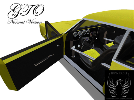 Second Life Marketplace - GTO 1967 - YELLOW
