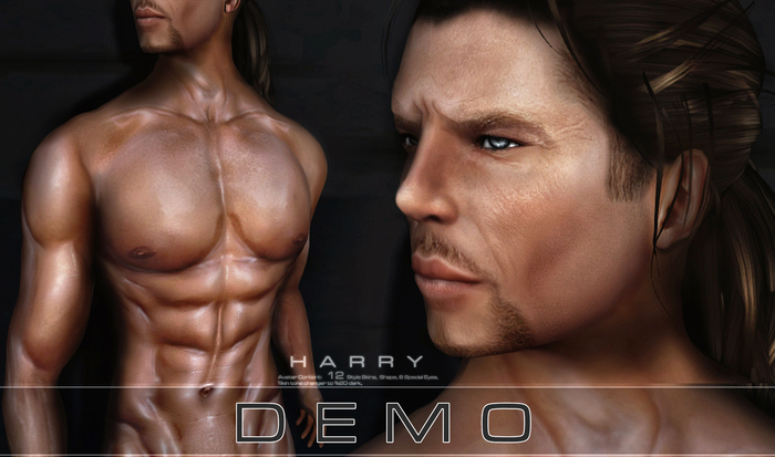 Second Life Marketplace Demo Harry Avatar By Tellaq