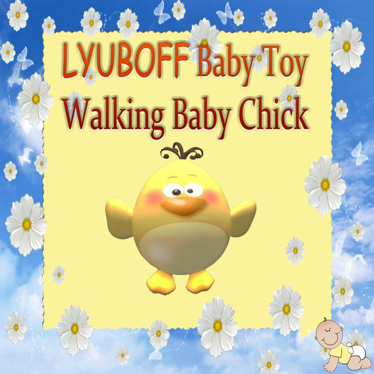 Second Life Marketplace - LYUBOFF Toy -- Animated Funny Walking Baby ...