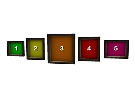Second Life Marketplace - 5 Frame Set 1
