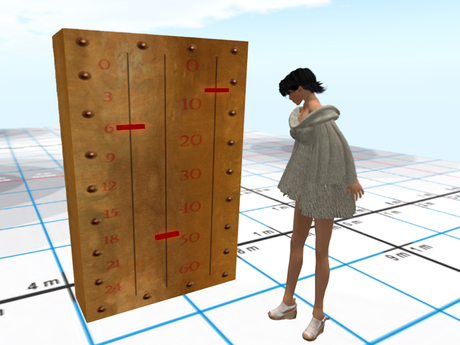 Second Life Marketplace - Clock - tall 3 slider clock medium sized ...