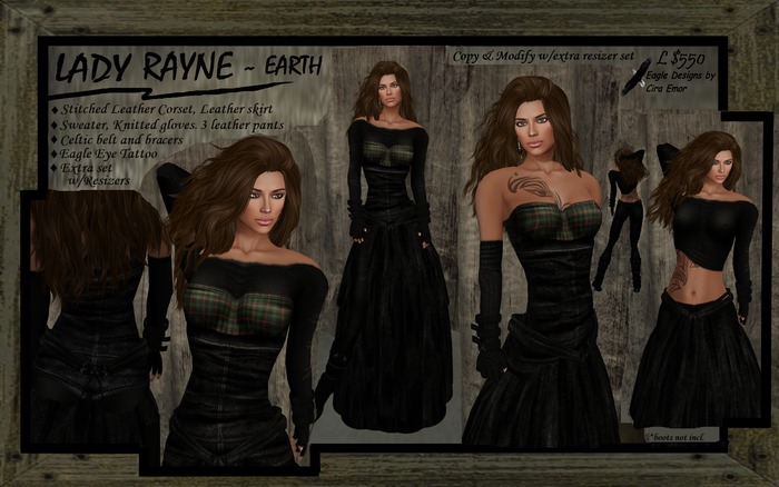 Second Life Marketplace - LADY RAYNE - Earth