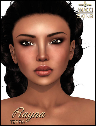 Second Life Marketplace - Amacci ~ Rayna Skin (Terra) - Fat-Pack 1-12