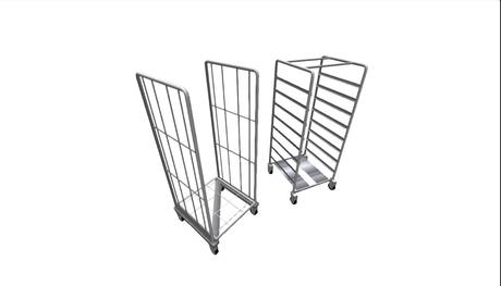 Second Life Marketplace - ~Full perm Industrial Racks for boxes ...