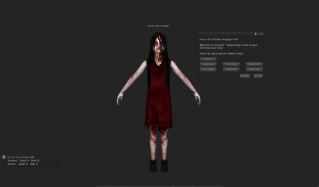 Second Life Marketplace - Horror Girl Greeter (box)