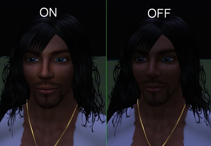 Second Life Marketplace - TM Gentle Facelight - Moonlight Glow on your ...