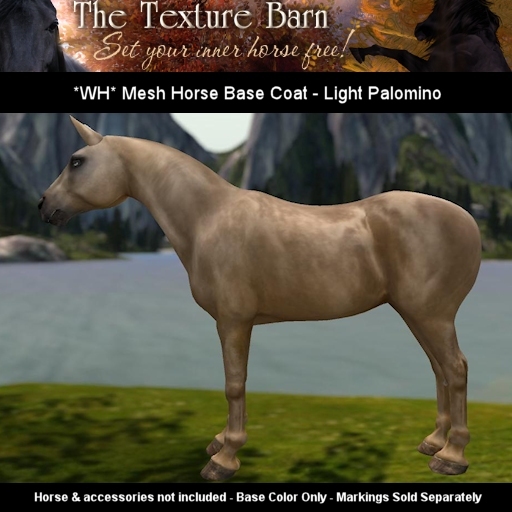 Second Life Marketplace - The Texture Barn - Light Palomino - For the ...