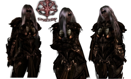 Second Life Marketplace - +Blasphemy+ Malice armor - Female - crate