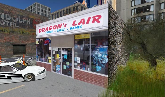 Second Life Marketplace - #188 Dragons Lair Comic Book & Baseball Card ...
