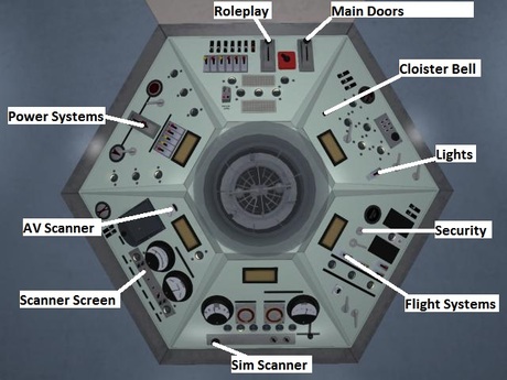 Second Life Marketplace - TARDIS Console - Edge of Destruction