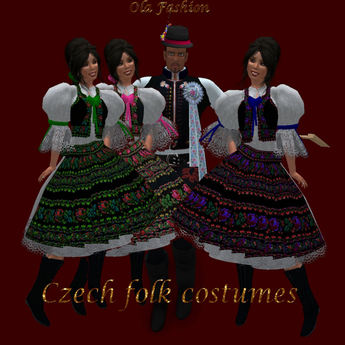 Second Life Marketplace - Czech folk costume for men / resizer
