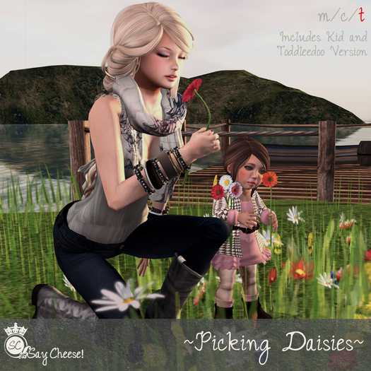Second Life Marketplace - Say Cheese! ~Picking Daisies~