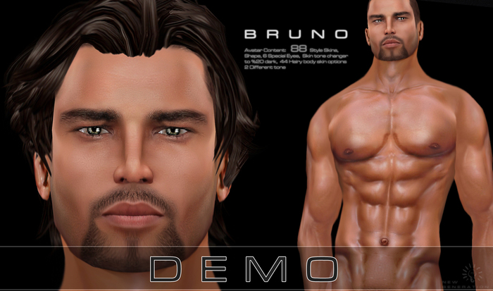 Second Life Marketplace - DEMO - BRUNO AVATAR BY TELLAQ