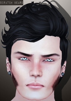 Second Life Marketplace - MM5 Rock!-[Rob Skin-Scratch Beard-Tone 1]