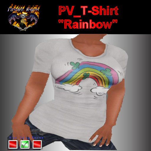Second Life Marketplace - PV_T-Shirt Rainbow