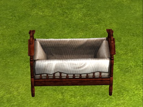 Second Life Marketplace - Aedifex Baby Crib Cradle LOW POLY FULL PERMS ...