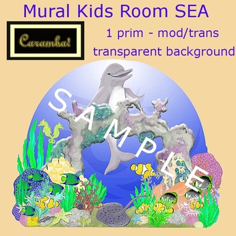 Second Life Marketplace - Mural kids room SEA
