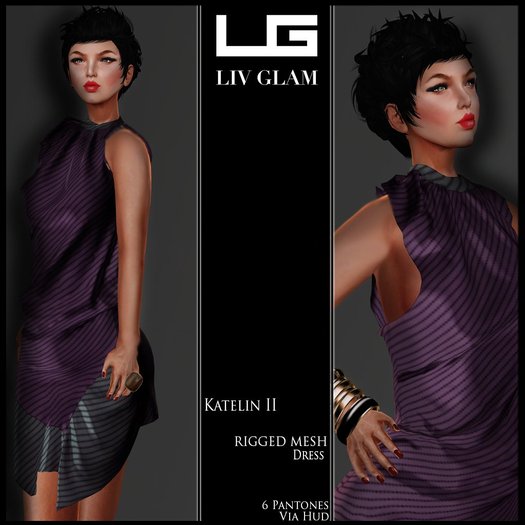 Second Life Marketplace - [LIV Glam] Boutique-Spring 2013-Katelin Print ...