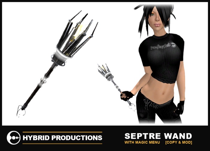 Second Life Marketplace - HYBRID PRODUCTIONS - SEPTRE WAND