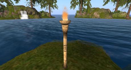 Second Life Marketplace - Japanese Stone Torch