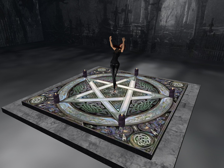 Second Life Marketplace - Ornate Purple Gothic Meditation Summoning ...