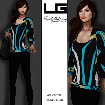 Second Life Marketplace - {Liv-Glam} K Collection Mel Outfit