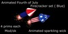 Second Life Marketplace - Fourth of july firecracker blue set
