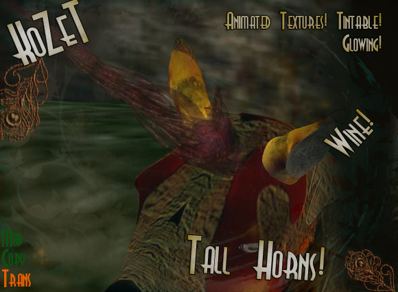 Second Life Marketplace - Tall Hornz! Boxed Wine