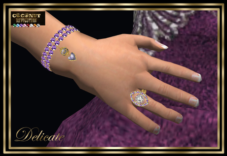 Second Life Marketplace - CR - Delicate SET - Gold