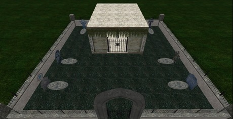 Second Life Marketplace - *VvTDCvV* Cemetary Skybox and Cemetary