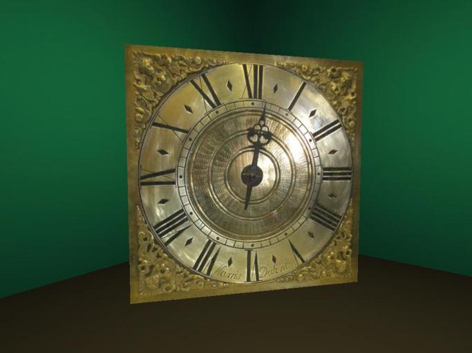 Second Life Marketplace - Maruti Textures Gold Clock Face Texture ...
