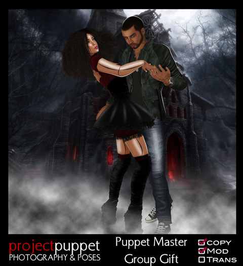 Second Life Marketplace - Puppet Master Pose - Group Gift