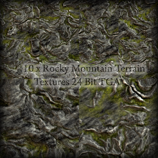 Second Life Marketplace - Textures R Us - Dramatic Seamless Sim Terrain ...