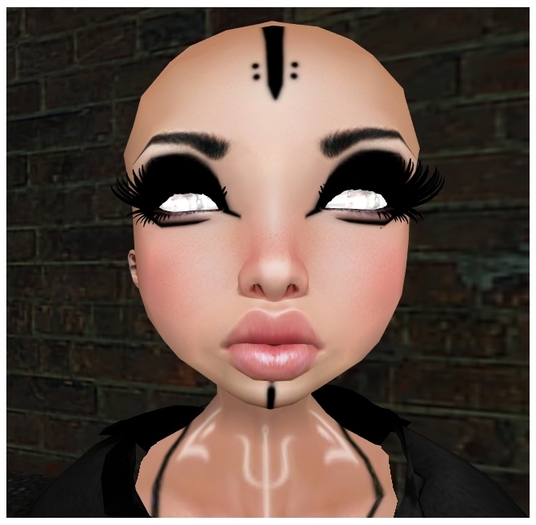 Second Life Marketplace - Flub - Unholy face tattoo