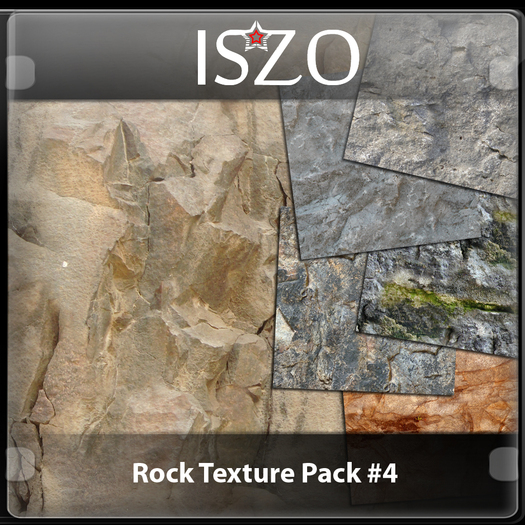 Second Life Marketplace - ISZO - Rock Texture Pack #4