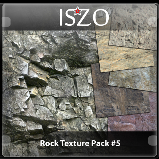 Second Life Marketplace - ISZO - Rock Texture Pack #5