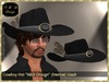 Second Life Marketplace - *N & B Design* Cowboy Hat "N&B" (FREEBIE) black