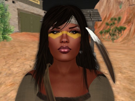 Second Life Marketplace - Yellow War Paint