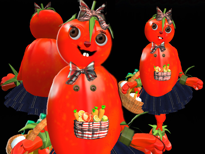Second Life Marketplace - TOMATO WOMAN AVATAR