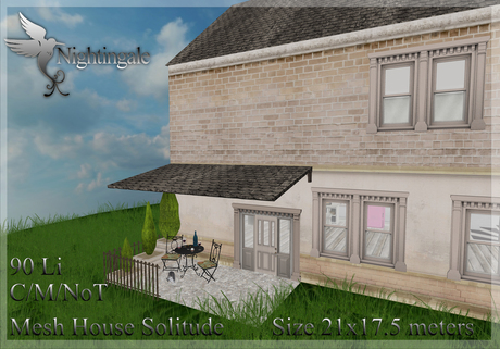 Second Life Marketplace - Nightingale Mesh House Solitude